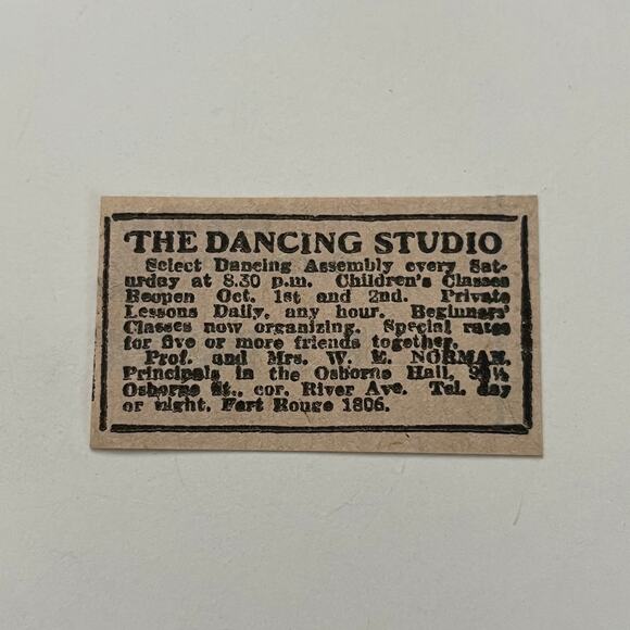 None and/or Unknown | Other | The Dancing Studio We Norman Osborne Cor ...